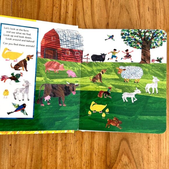 Eric Carle | Other | New Eric Carle Around The Farm Padded Board Book ...